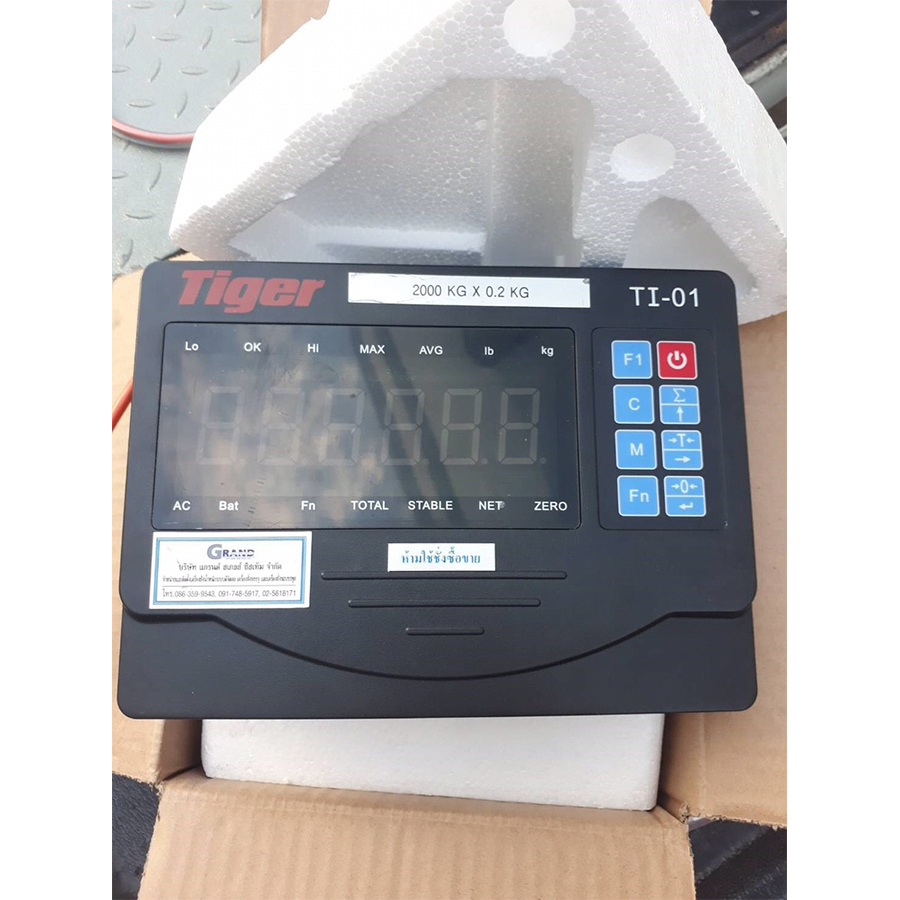 เครื่องชั่งน้ำหนักแบบตั้งพื้นยี่หัอ " TIGER " รุ่น TI-01 - บริษัท ...